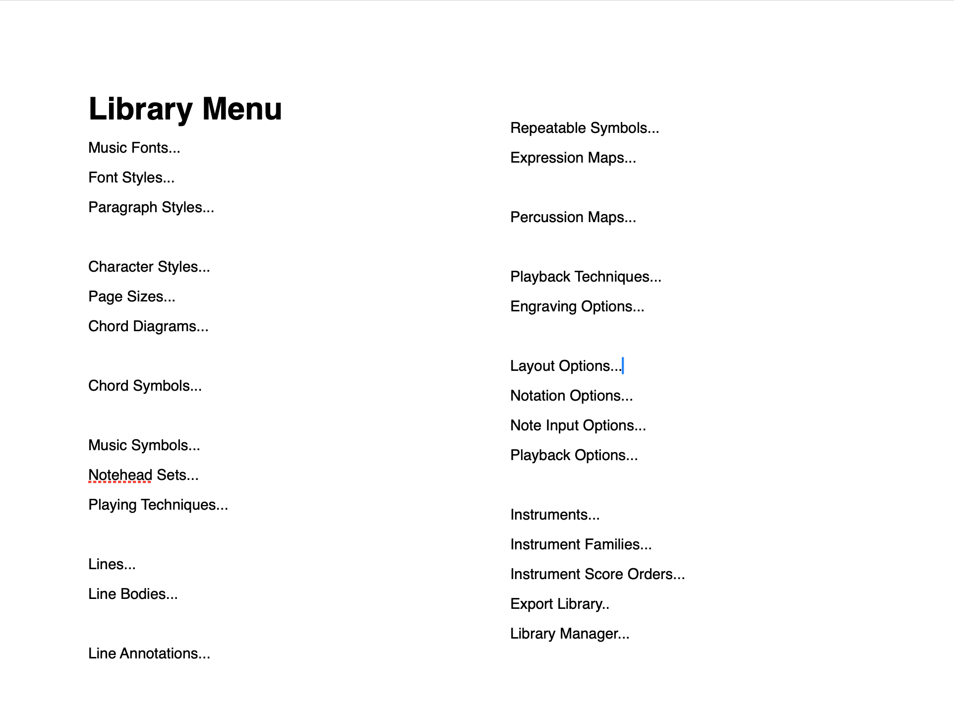 Dorico Library Menu: A Structured Overview - Dorico Tutorials