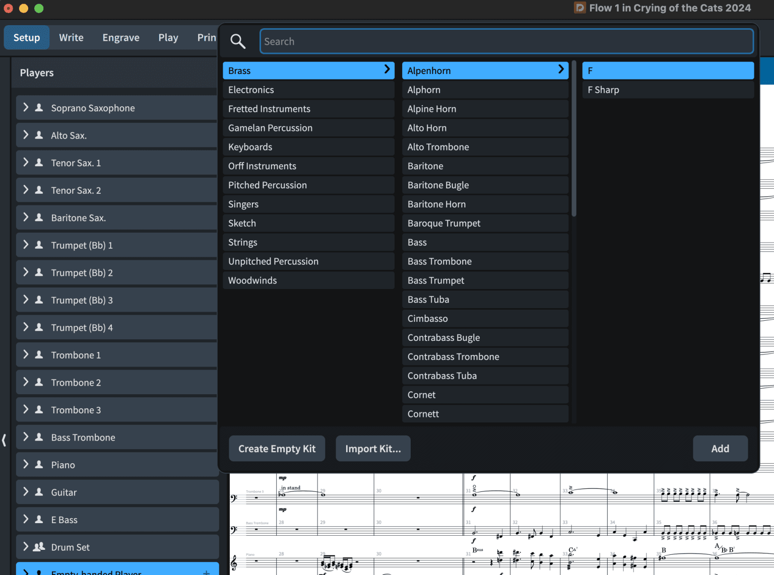 Staff, Player and Instrument Names and Labels in Dorico - Dorico Tutorials